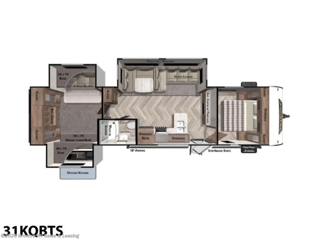 2021 Forest River Wildwood Midwest 31KQBTS RV for Sale in Guttenberg ...