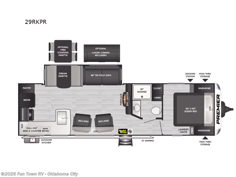 2023 Keystone Premier Ultra Lite 29RKPR RV for Sale in Oklahoma City ...