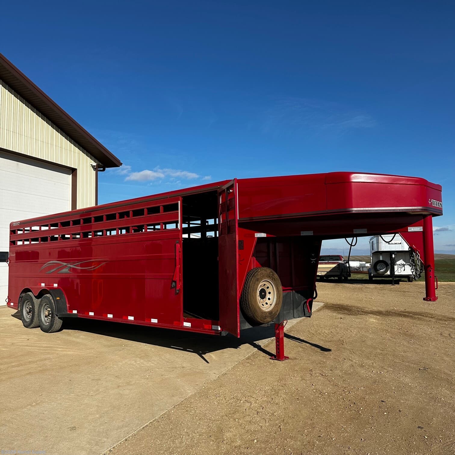 2019 Titan Trailers 24FT STOCK TRAILER