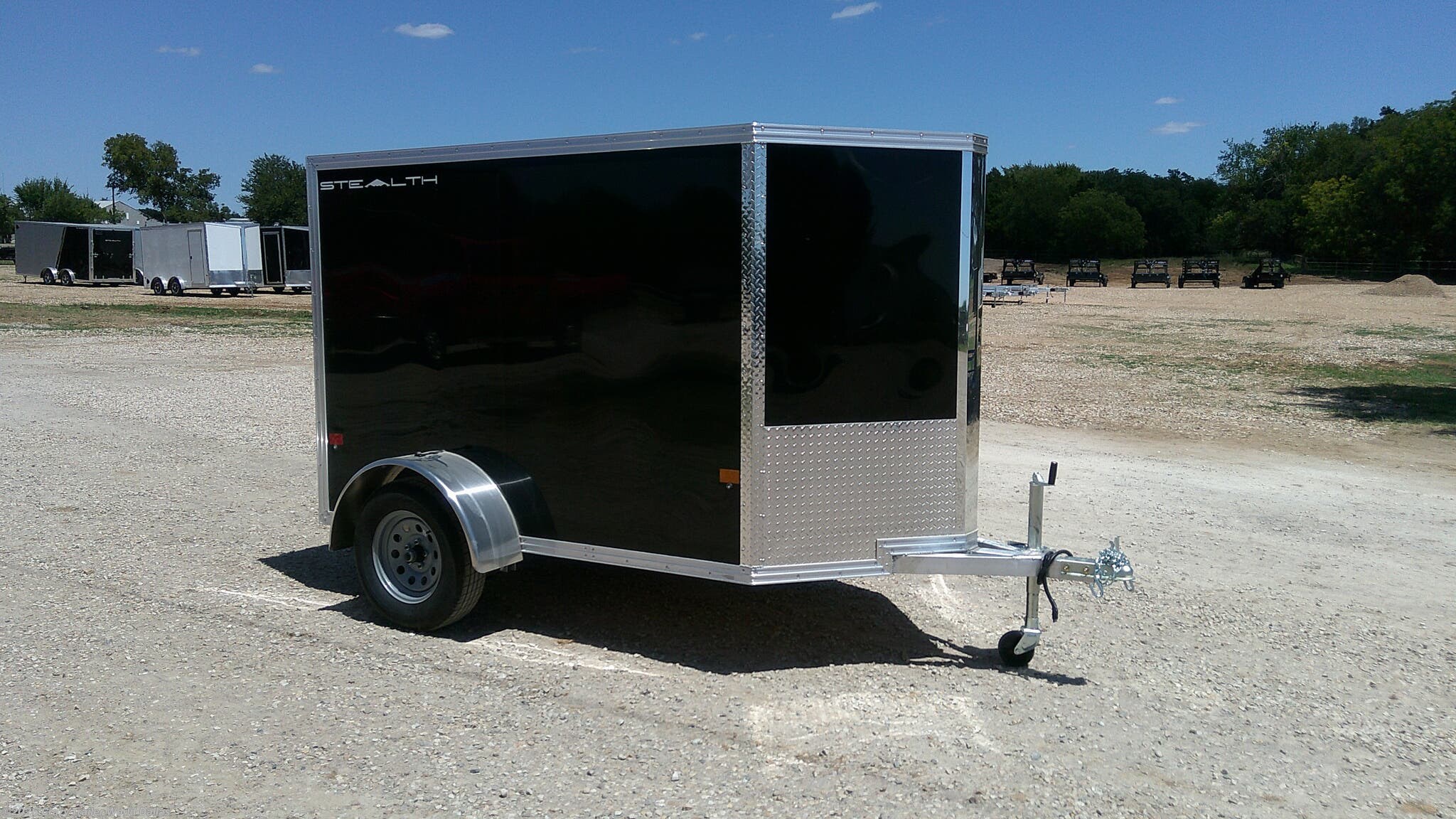 2023 Stealth 5X8 Aluminum Enclosed Cargo Trailer