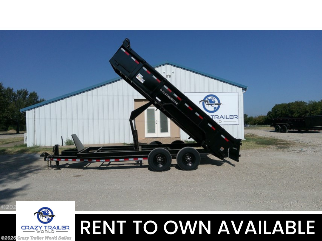 2023 DP Platinum Star 83X16 Dump Trailer 14K GVWR