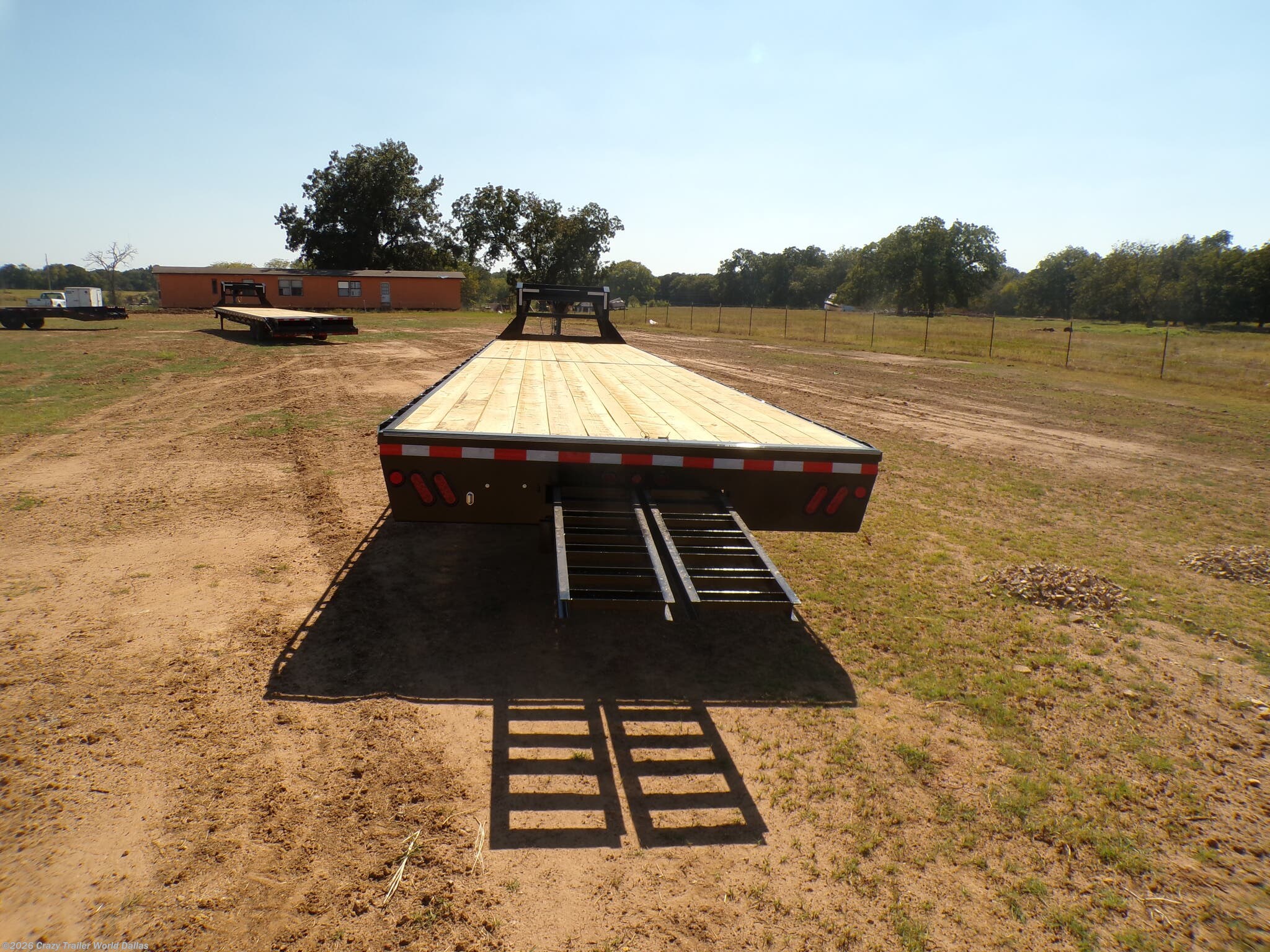 2023 DP Platinum Star 102X40 Gooseneck Hotshot Flatbed Trailer 14K