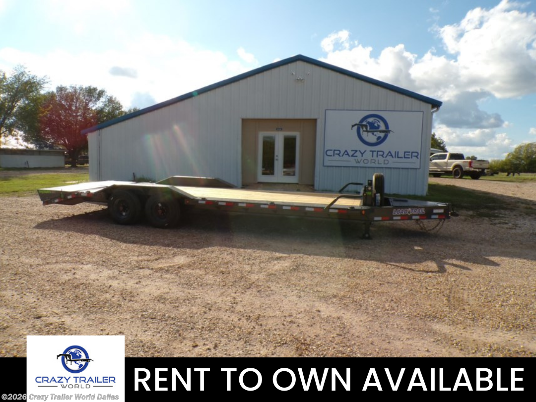 2024 Load Trail EH 102X24 Flatbed Equipment Trailer 20K LB