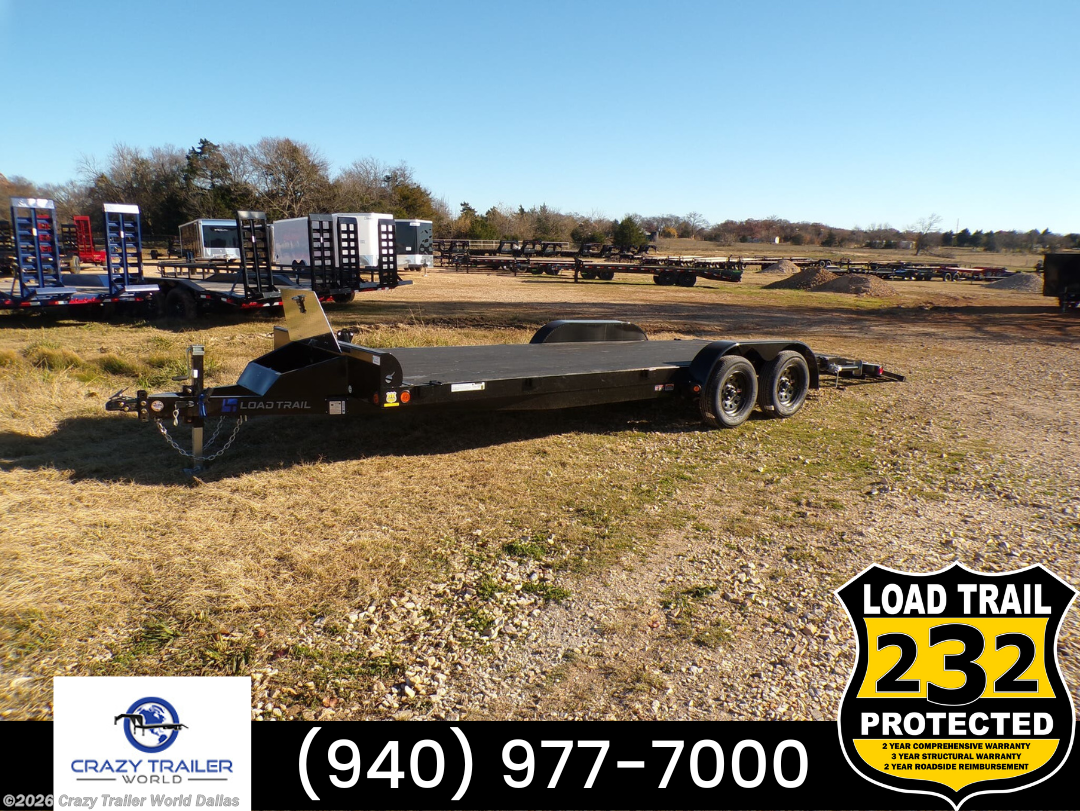 2024 Load Trail CH 83X20 Flatbed Car Hauler Trailer 7K LB
