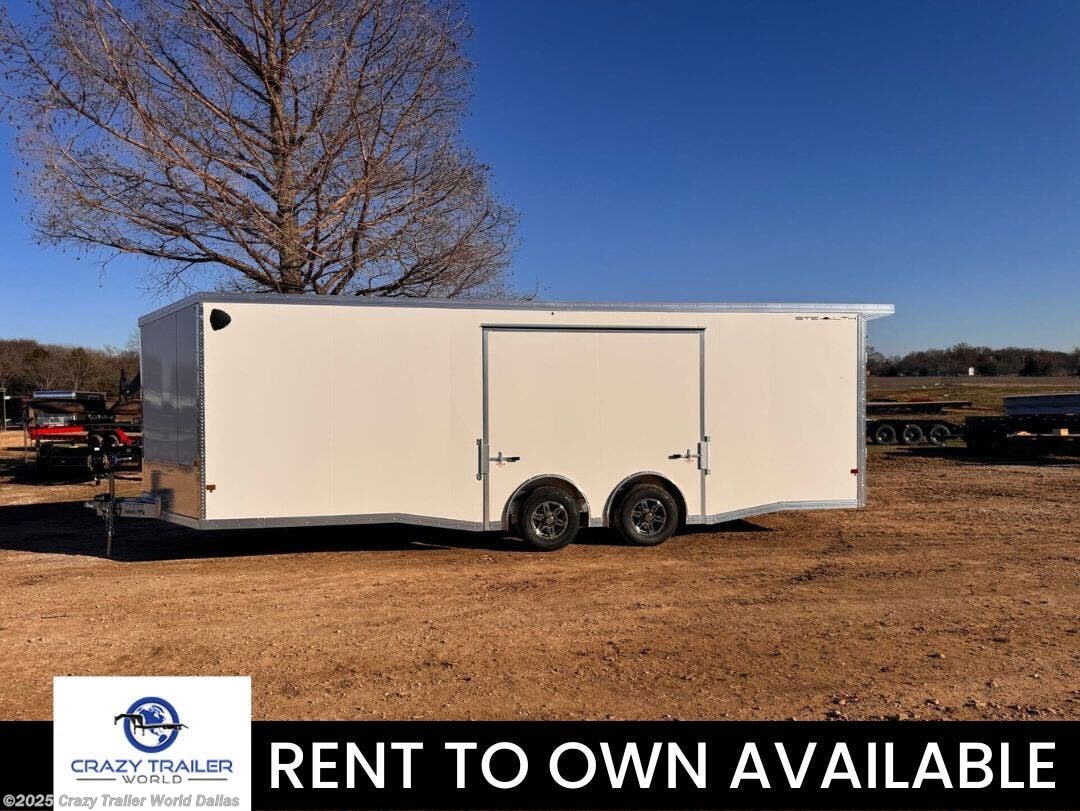 2024 Stealth 8.5X24 Aluminum Enclosed Car Hauler Trailer