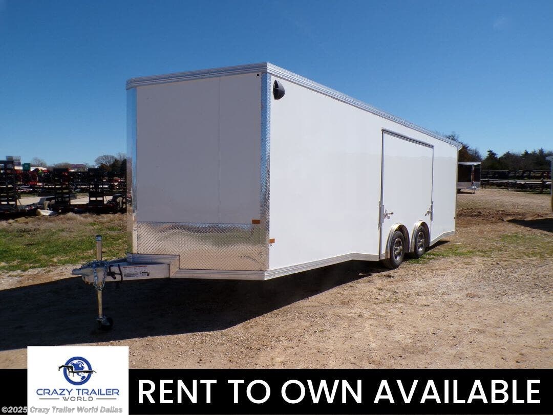2024 Stealth 8.5X24 Aluminum Enclosed Car Hauler Trailer