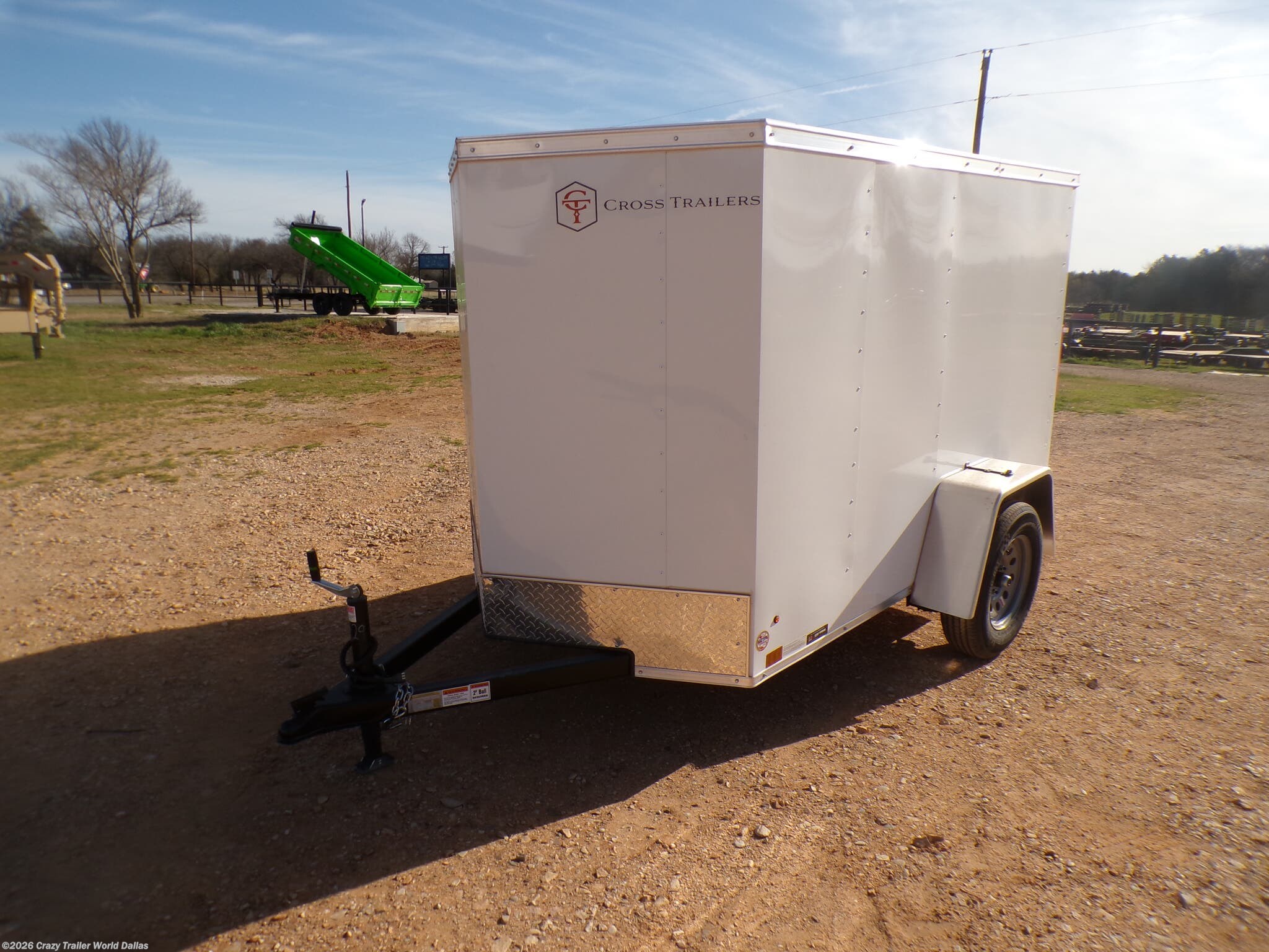 2025 Cross Trailers 5x8 Enclosed Cargo Trailer 2990 GVWR