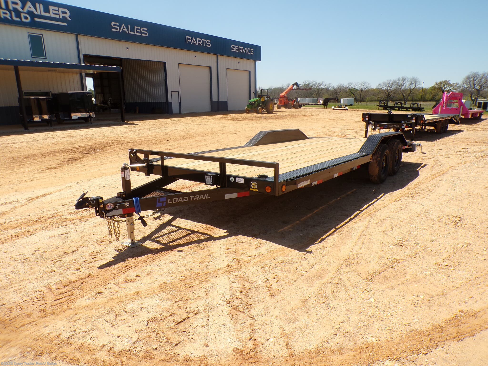2025 Load Trail CH 102X20 Drive Over Fender Flatbed Trailer 9990 LB