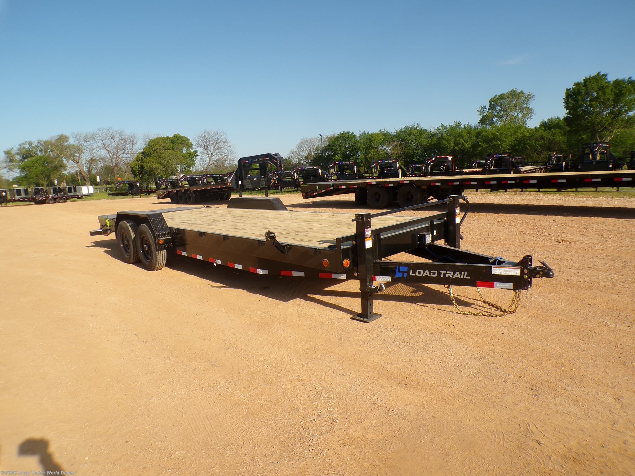 2025 Load Trail CH 83X24 Flatbed Equipment Trailer 14K LB