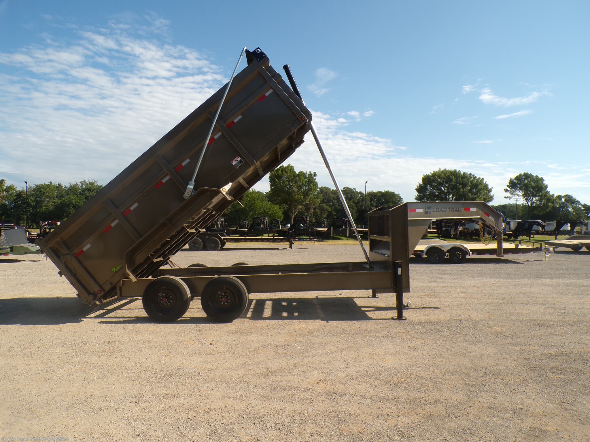 2025 Load Trail HG 83X16X4 Telescopic Gooseneck Dump Trailer 7GA 20K