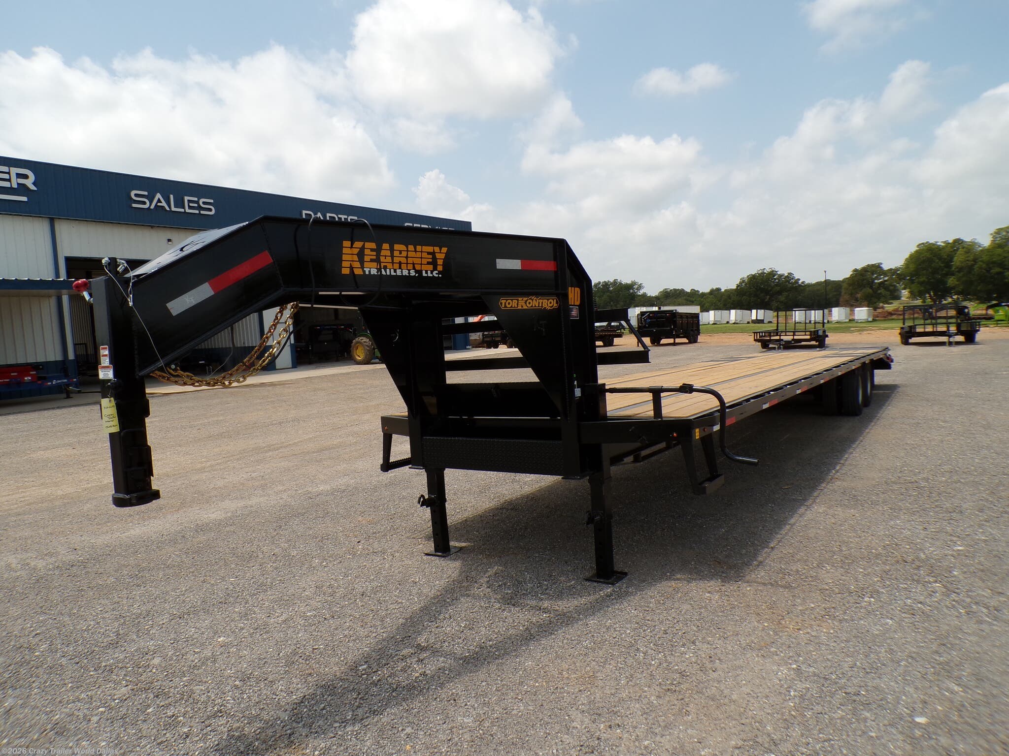 2025 Kearney Trailers, LLC 102X40 Deckover Gooseneck Trailer