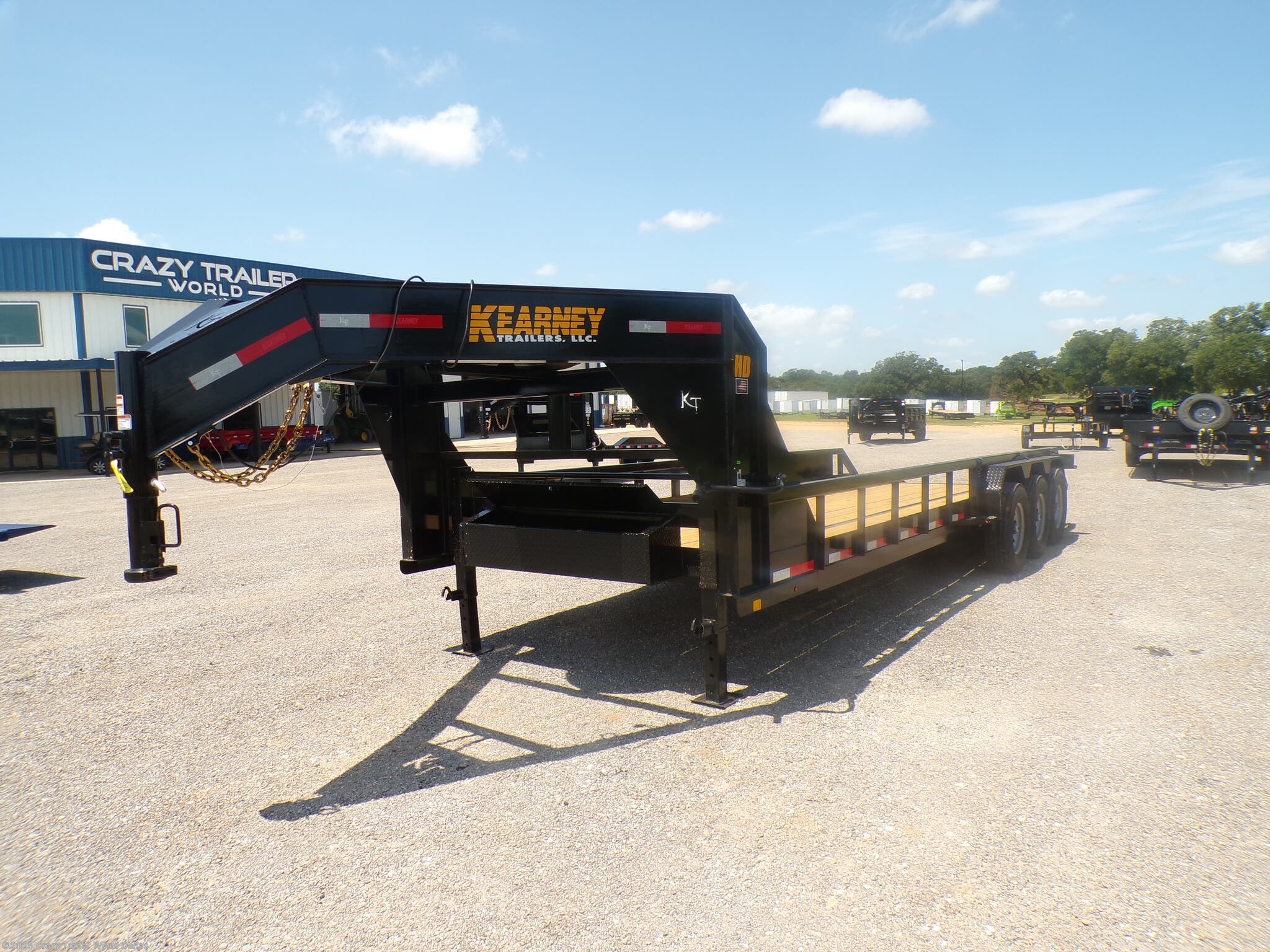 2025 Kearney Trailers, LLC 96x24 23k GVWR Heavy Tri Axle Gooseneck ...