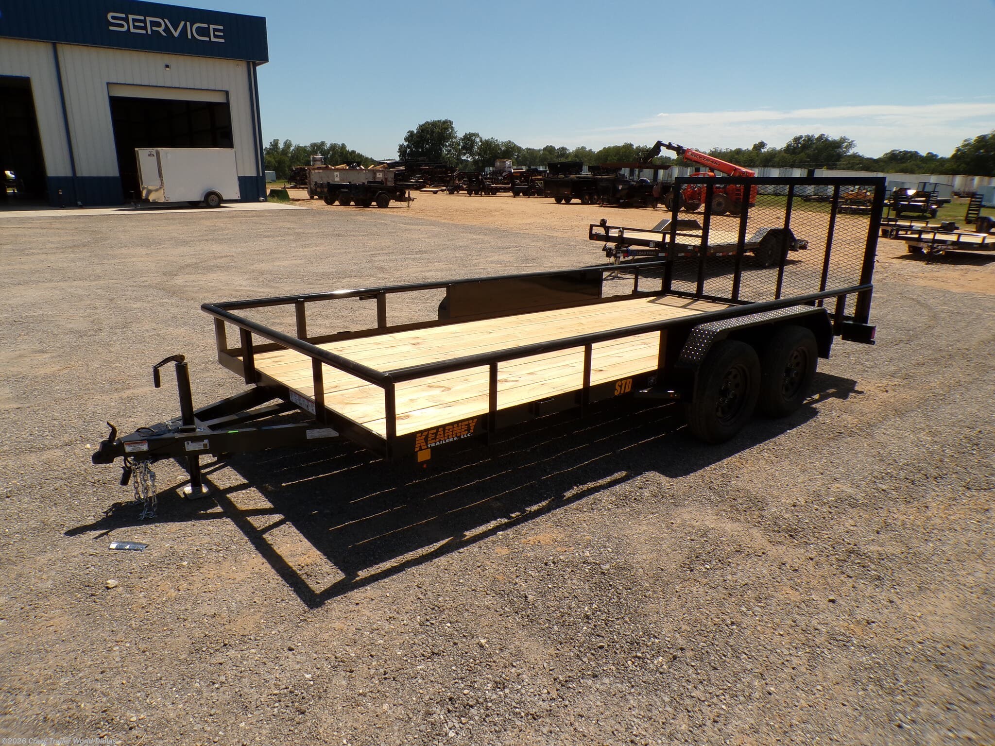 2025 Kearney Trailers, LLC 83X16 Tandem Axle Utility Trailer
