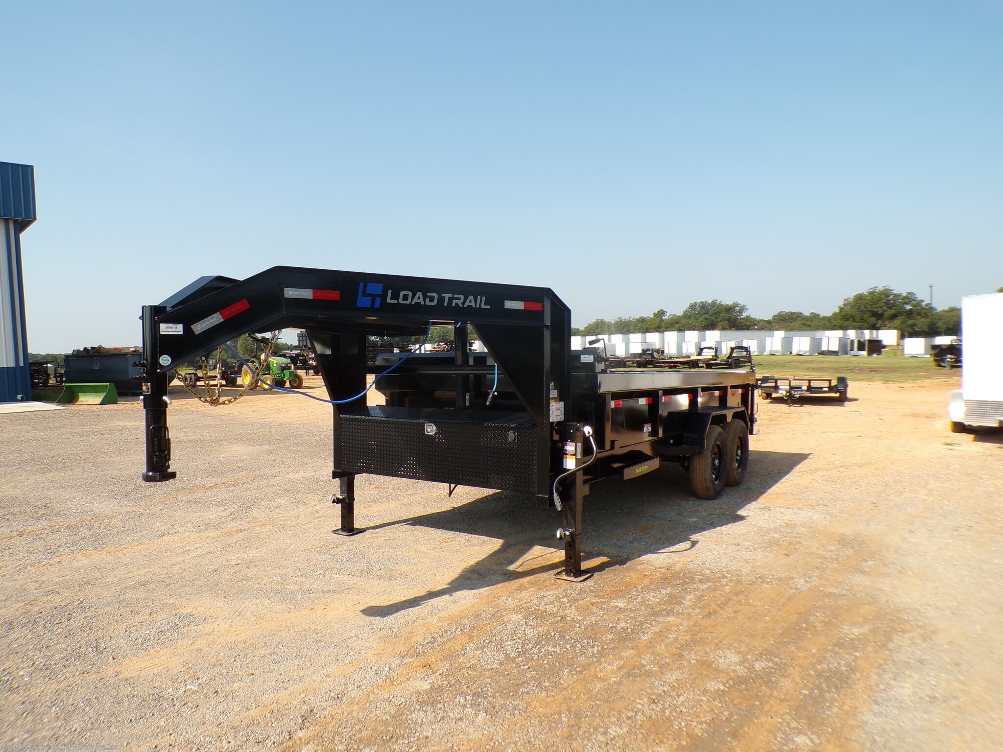 2026 Load Trail DG 83X16X2 Telescopic Gooseneck Dump Trailer 7GA 14K