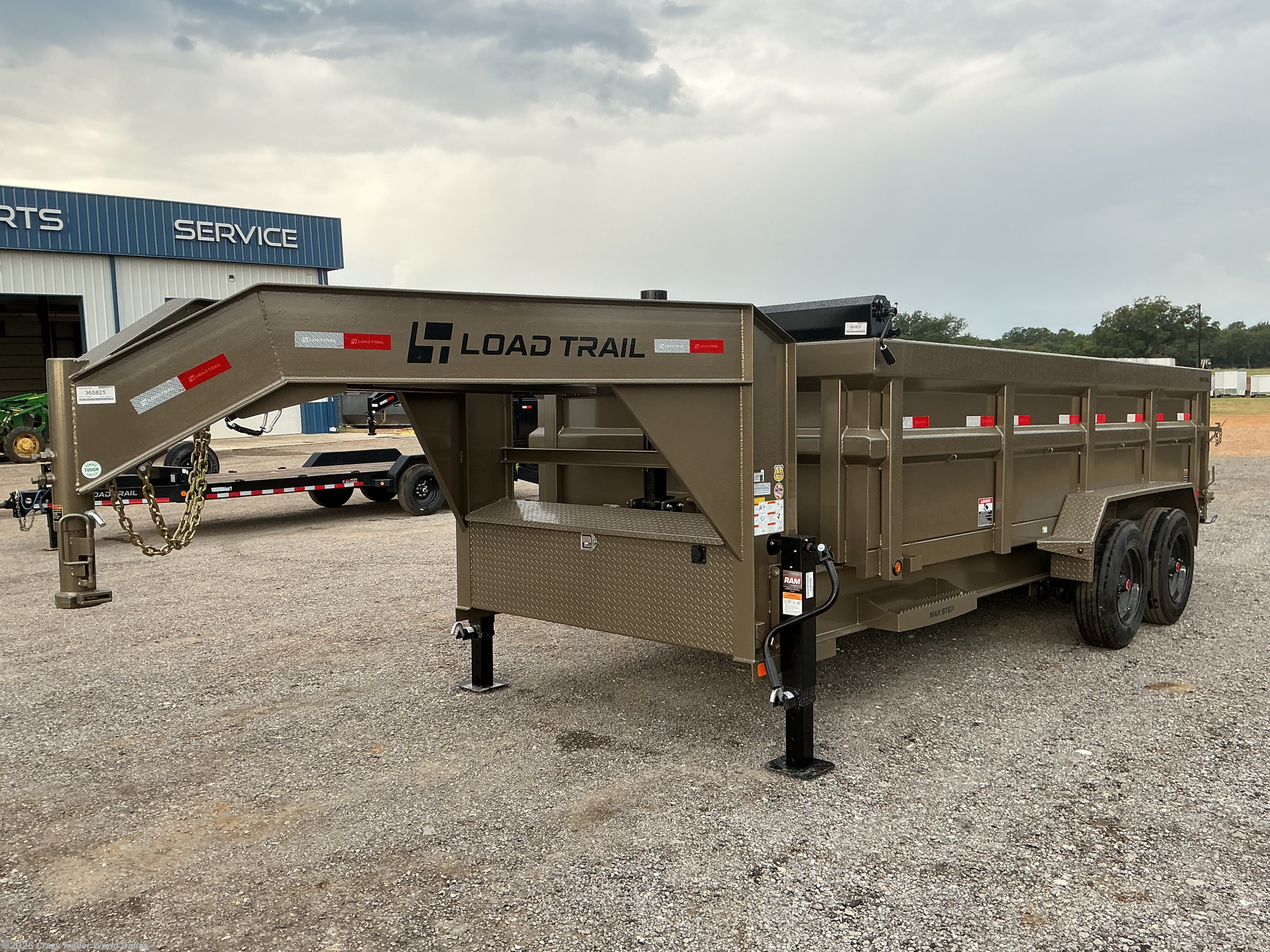 2026 Load Trail HG 83X16X3 Telescopic Gooseneck Dump Trailer 7GA 20K