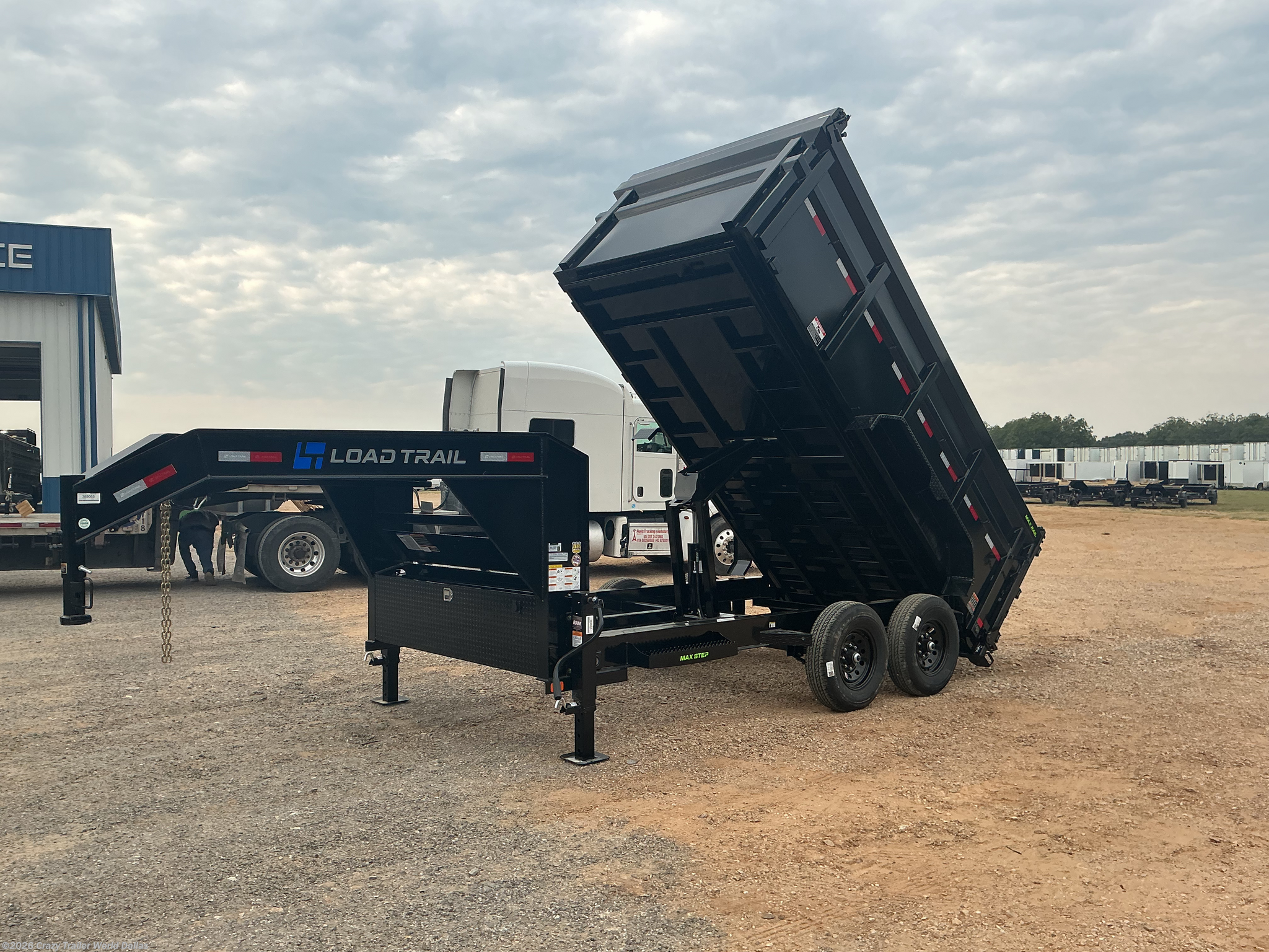 2026 Load Trail DG 83X14X4 Heavy Duty Gooseneck Dump Trailer 14K