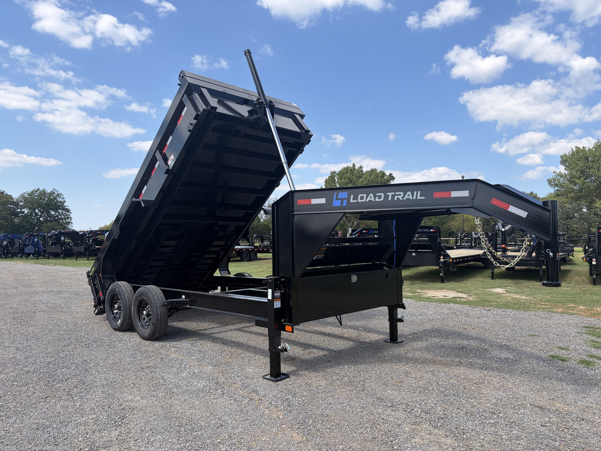 2026 Load Trail DG 83X14X2 Telescopic Gooseneck Dump Trailer 7GA 14K
