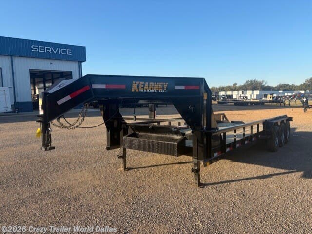 2025 Kearney Trailers, LLC 96x24 23k GVWR Heavy Tri Axle Gooseneck ...