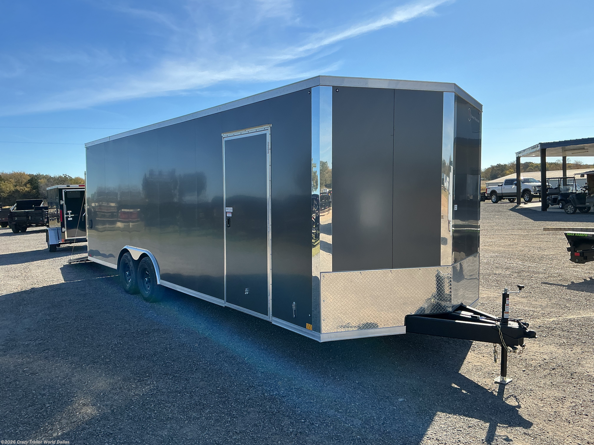 8x24 Cargo Trailer for sale | New Cross Trailers 8.5X24 Extra Tall ...