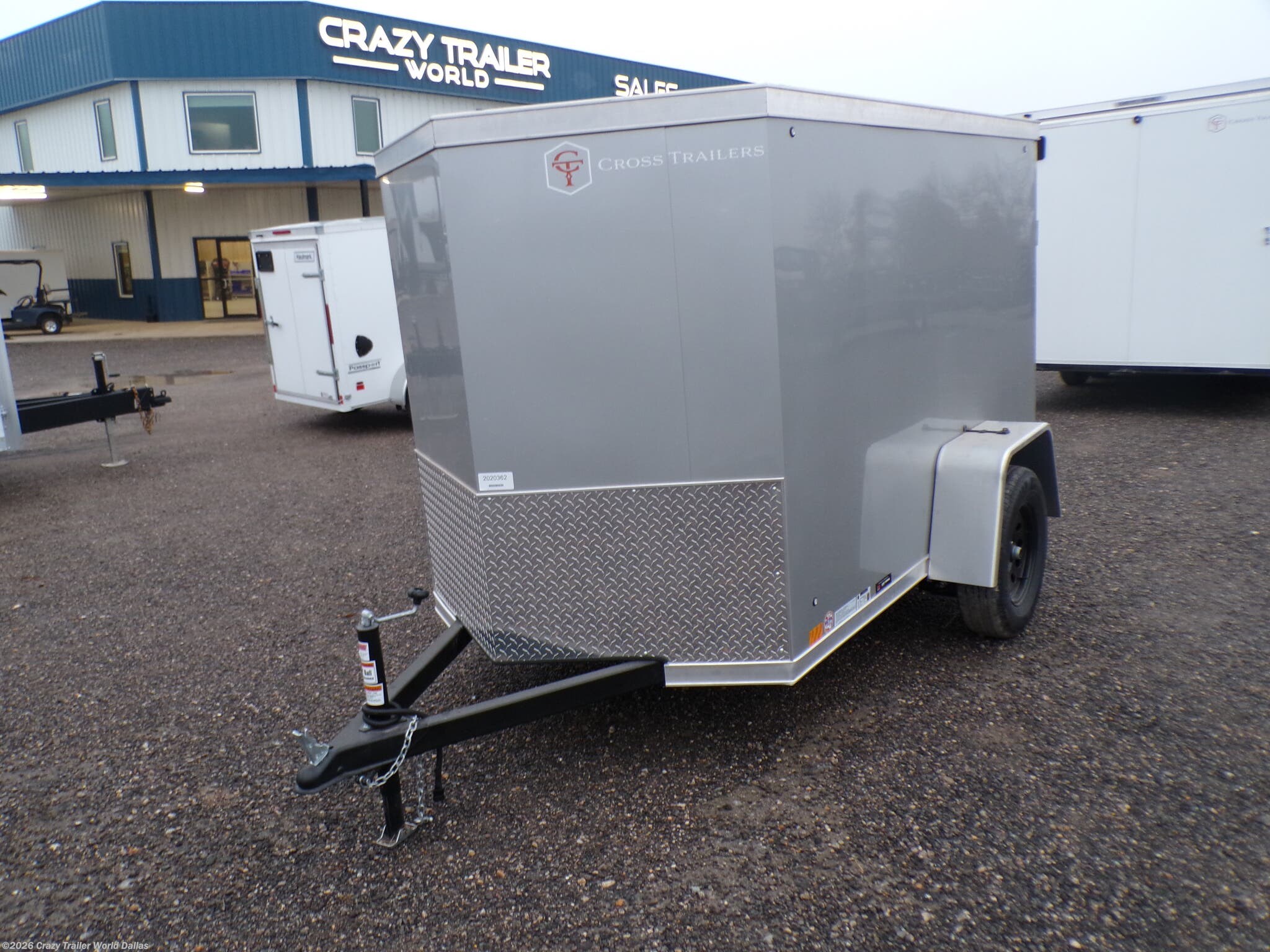 2026 Cross Trailers 5X8 Alpha Series Enclosed Trailer 2990 GVWR