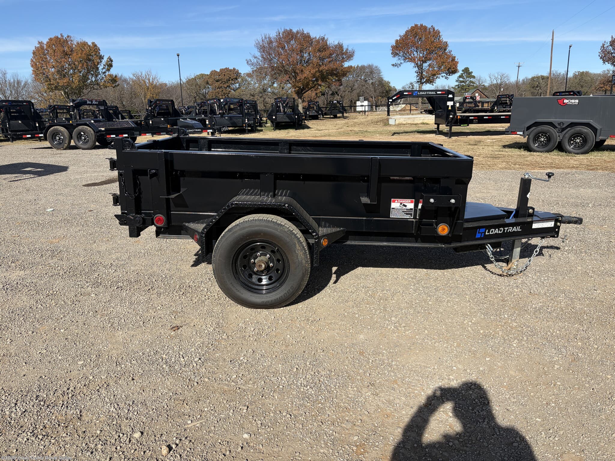 2025 Load Trail DS 4X8 Dump Trailer 5080 LB GVWR
