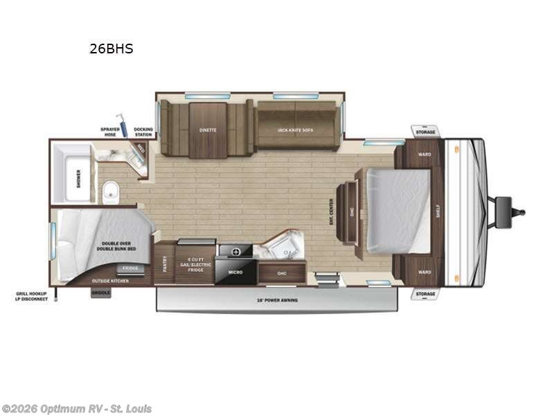 2021 Olympia Olympia 26BHS RV for Sale in Festus, MO 63028 | LAR3122 ...