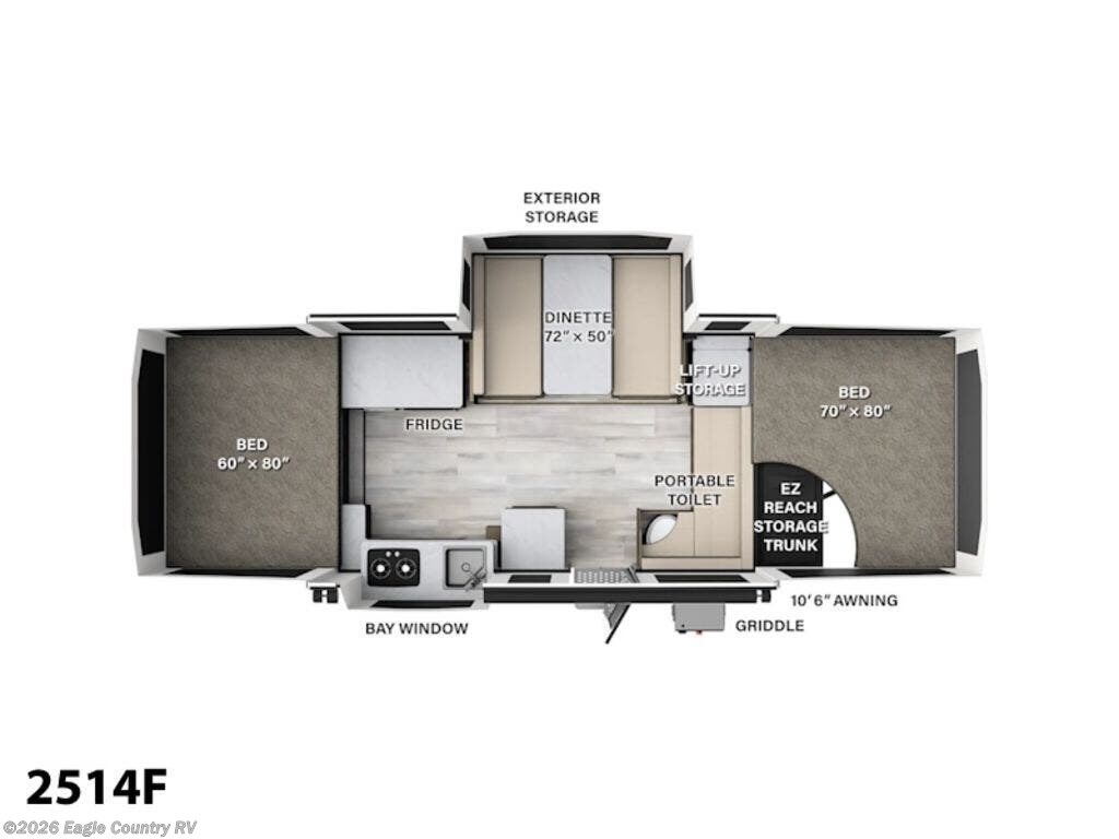2024 Forest River Rockwood Freedom 2514F RV for Sale in Eagle River, WI ...