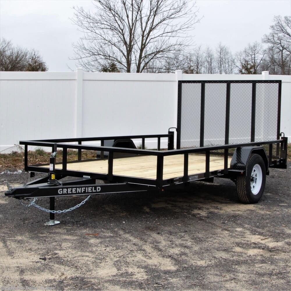 8x12 Utility Trailer for sale | New Greenfield Welding 6 1/2x12 w ...