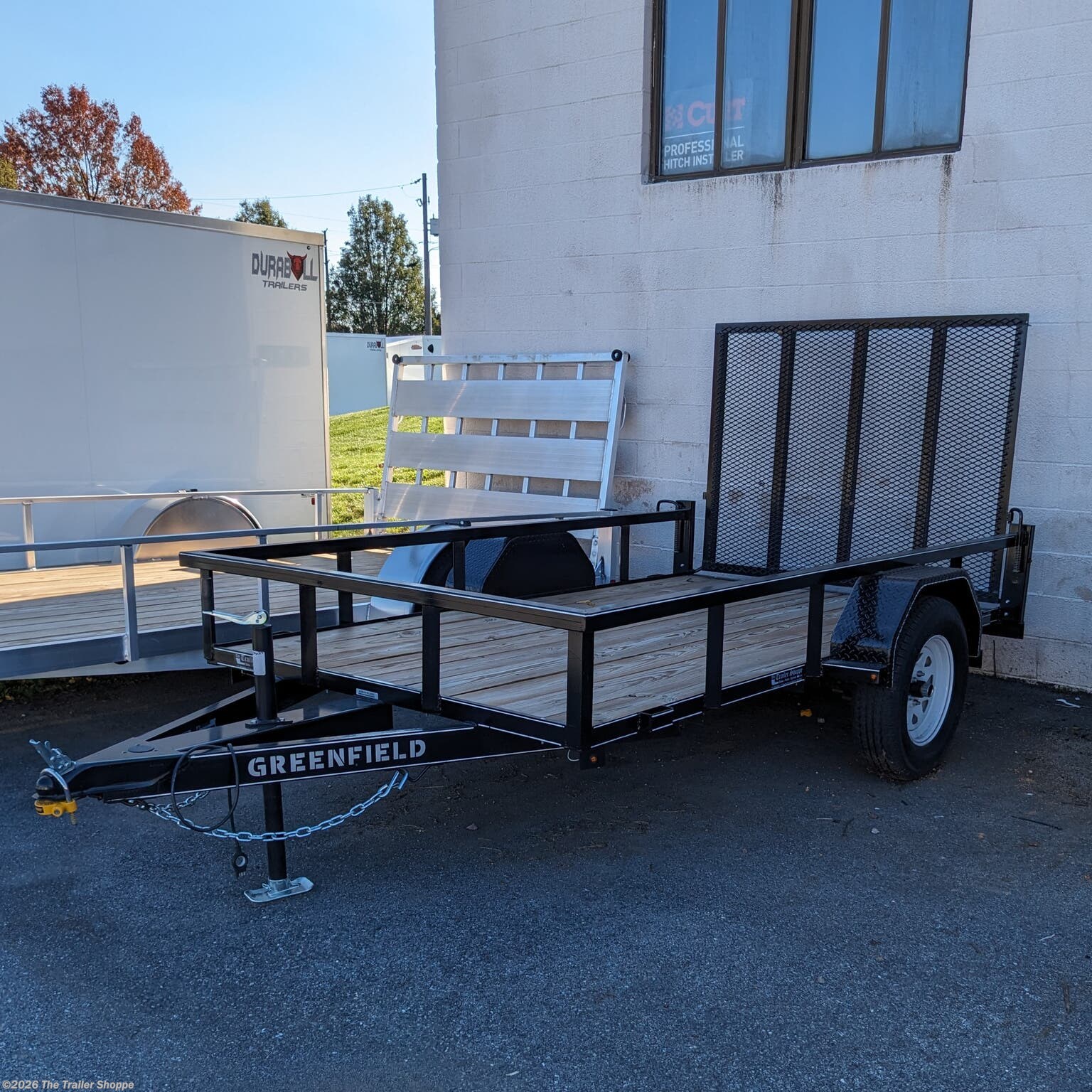 8x12 Utility Trailer for sale | New Greenfield Welding 6 1/2x12 w/ 4 ...