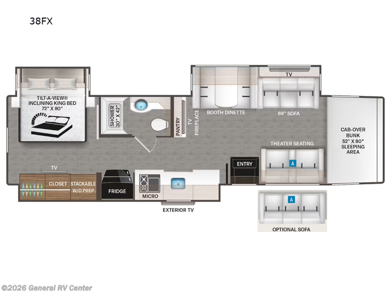2024 Thor Motor Coach Inception 38FX RV for Sale in Fort Pierce, FL ...