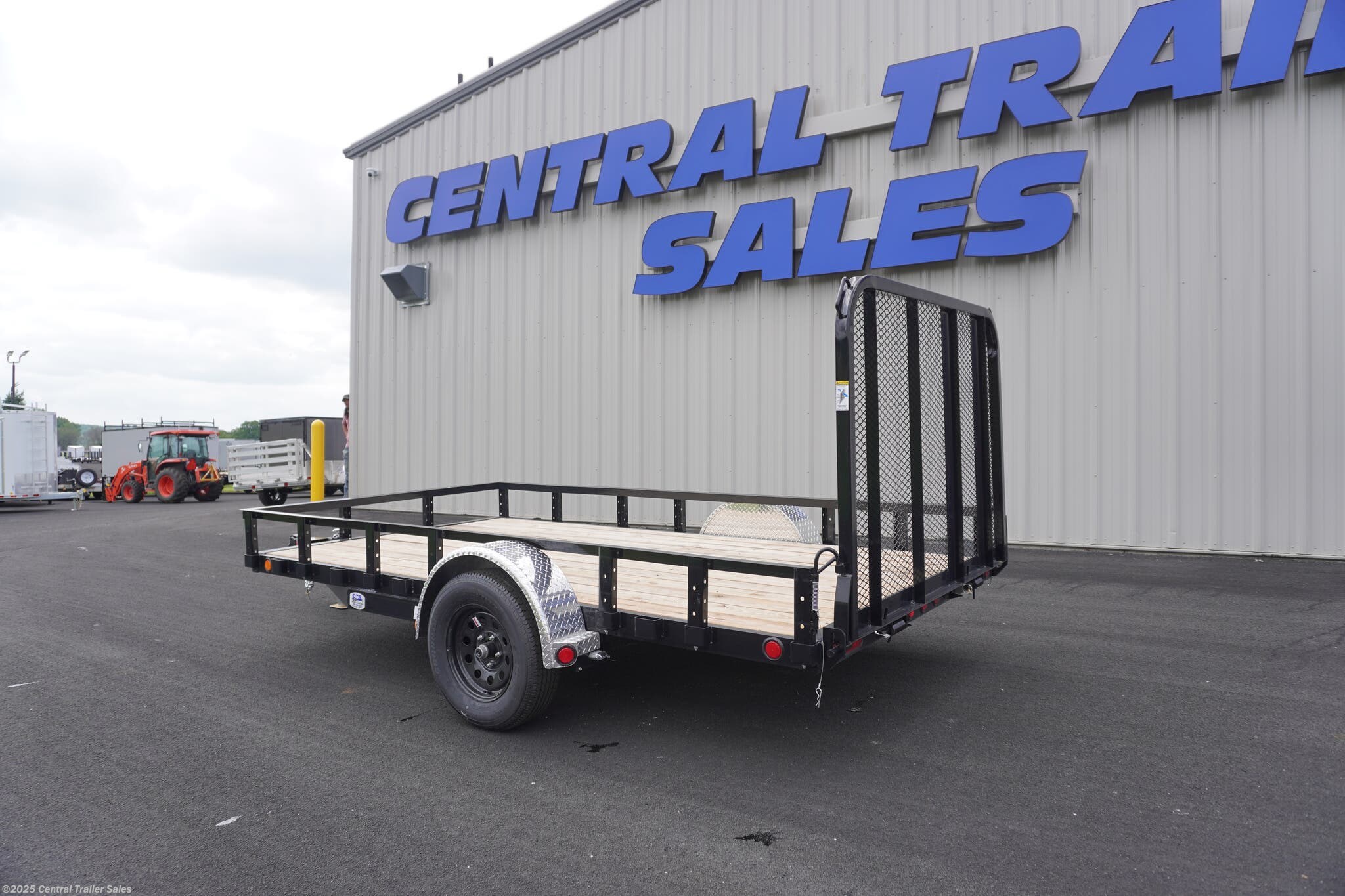 2025 PJ Trailers (U7) 77"x12' Single Axle Utility