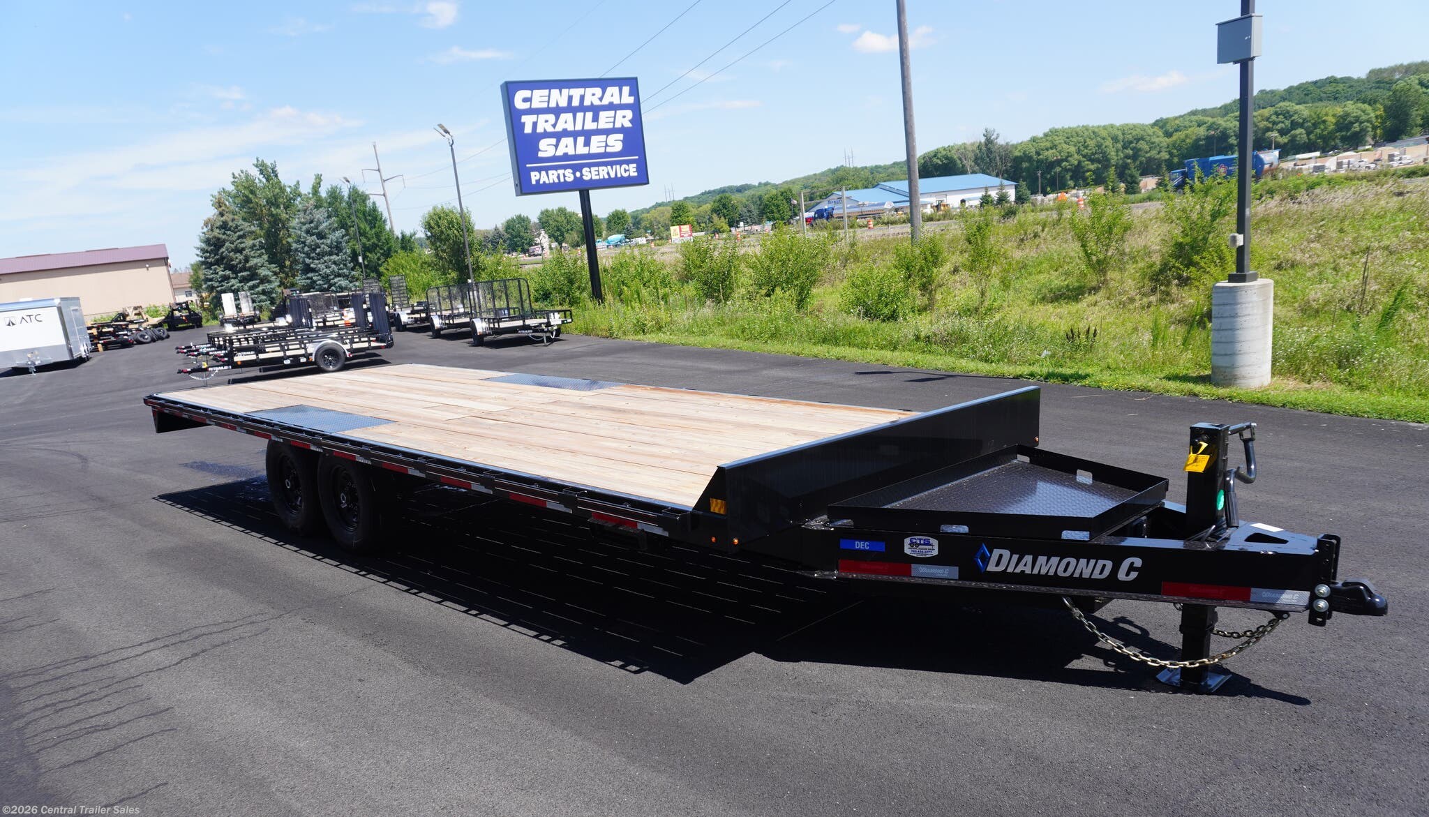 2024 Diamond C DEC 102x22' Deckover W/Tandem 7K Axles