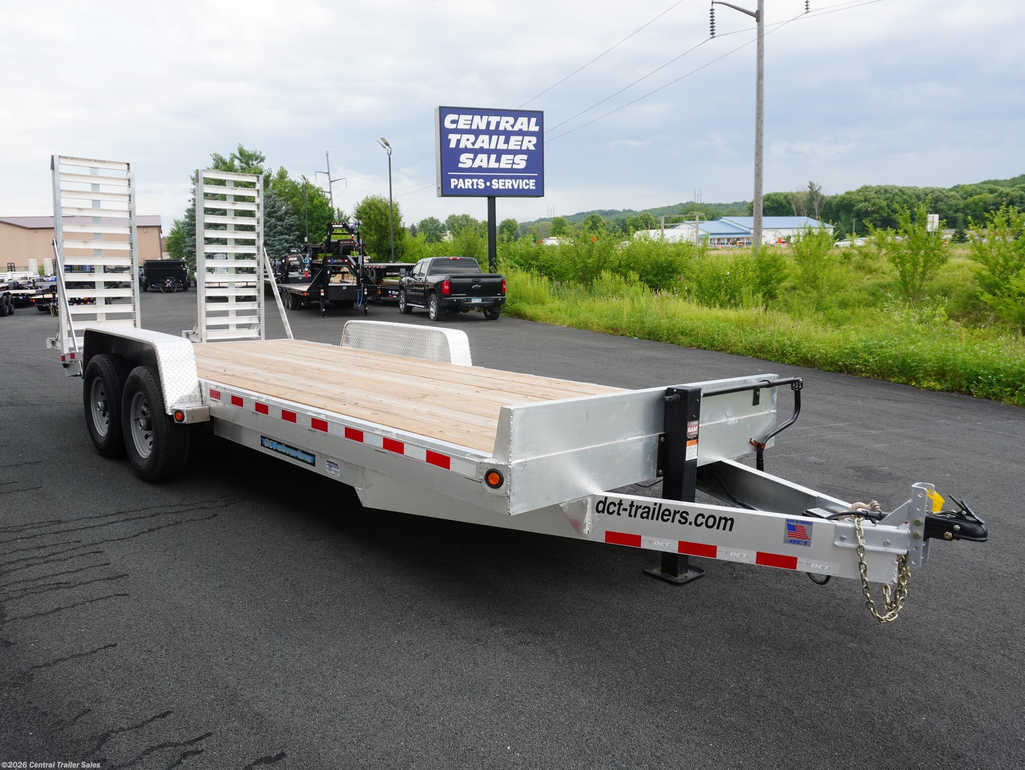 2026 Dell Rapids Custom Trailers 20ft Aluminum Equipment