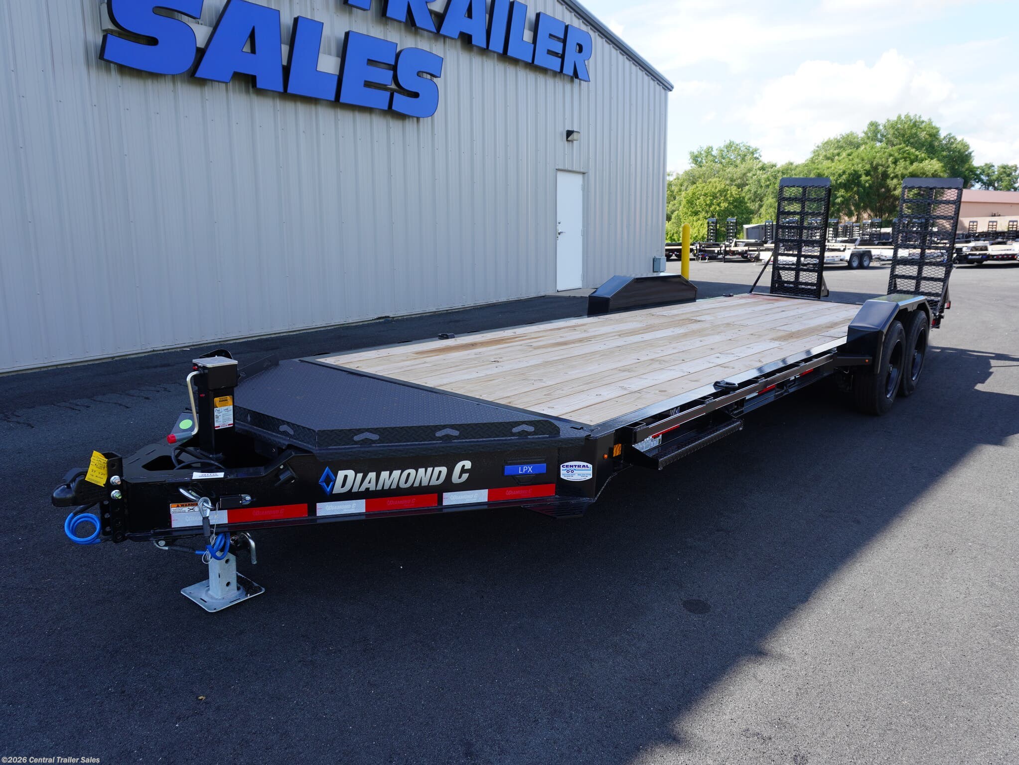 2025 Diamond C LPX 82"x24' Tandem 7K Axles Equipment Trailer