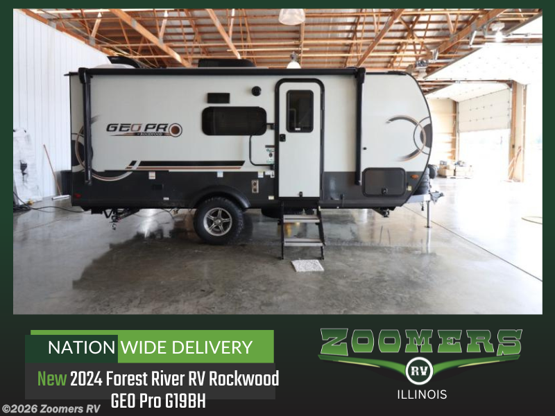 2024 Forest River Rockwood Geo Pro G19BH RV for Sale in Ina, IL 62846 ...