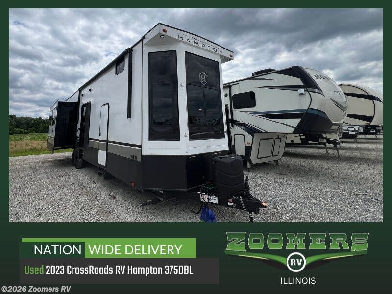 2023 CrossRoads Hampton HP375DBL RV for Sale in Ina, IL 62846 | Z2387 ...