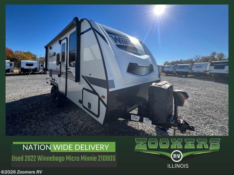 2022 Winnebago Micro Minnie 2108DS RV for Sale in Ina, IL 62846 | Z2618 ...