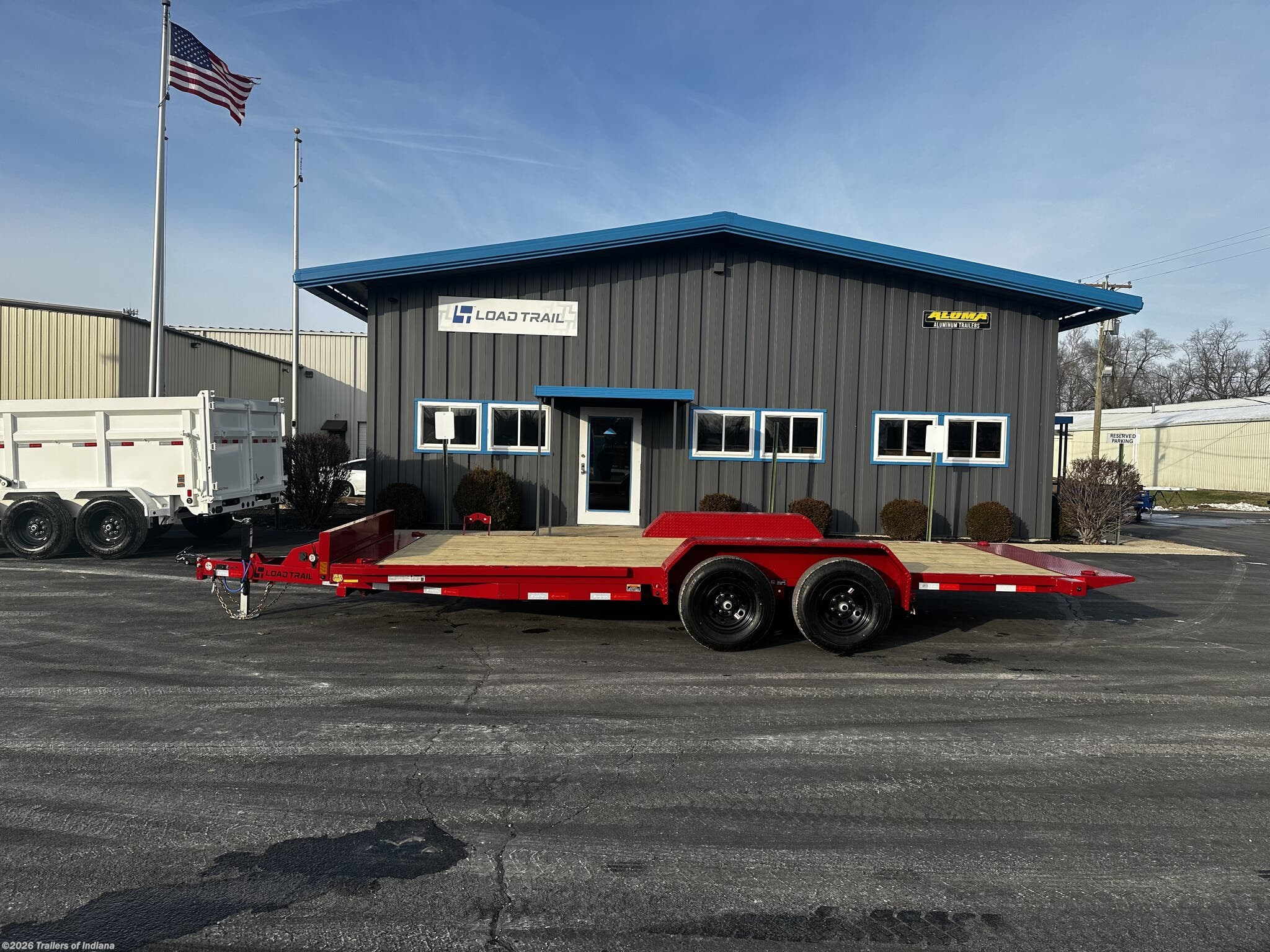 2026 Load Trail TM 83" x 20' Tandem Axle Rapid Loader Tilt Deck Trail