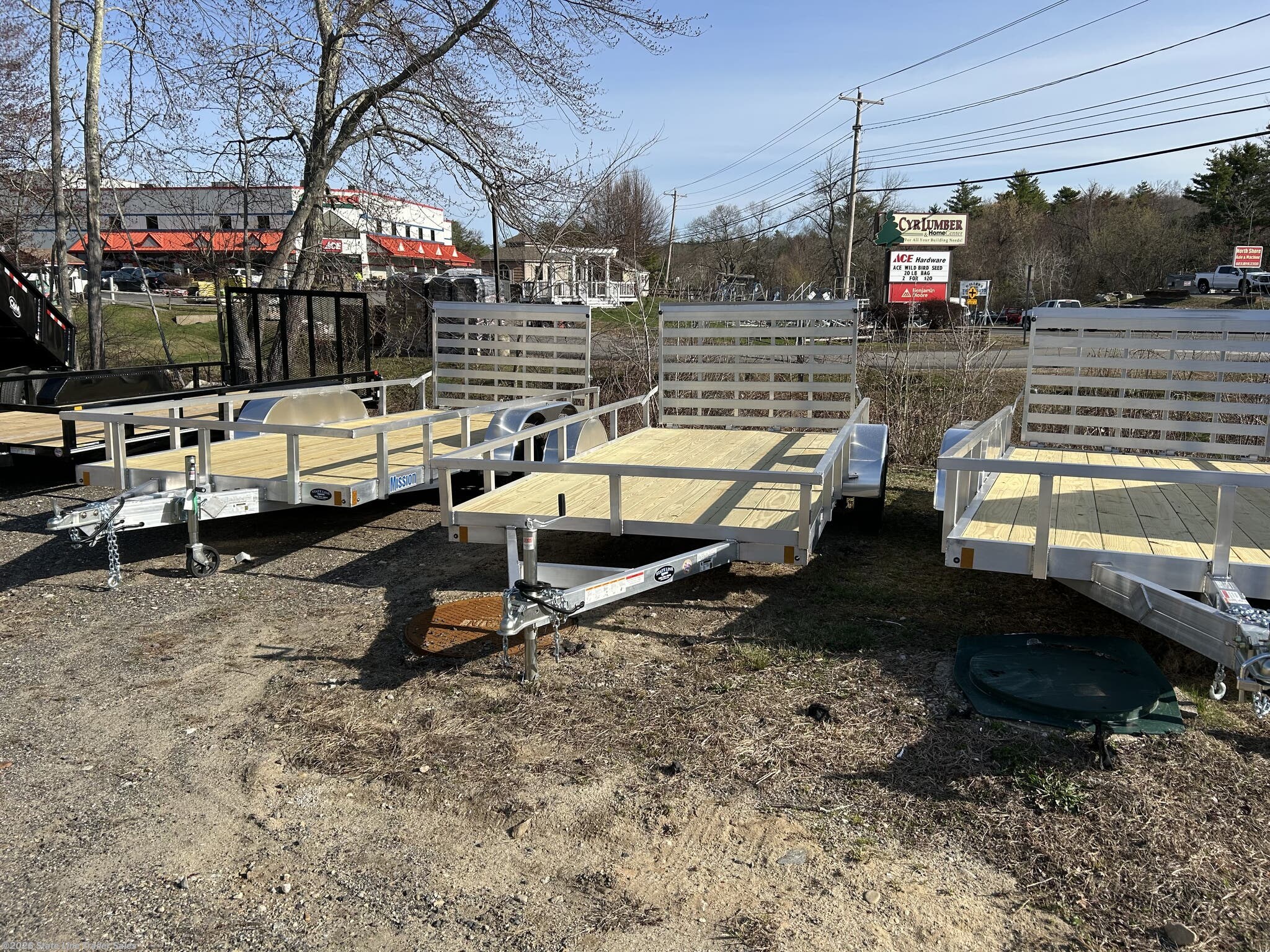 2025 Mission Trailers Mission 7.5x14 Aluminum