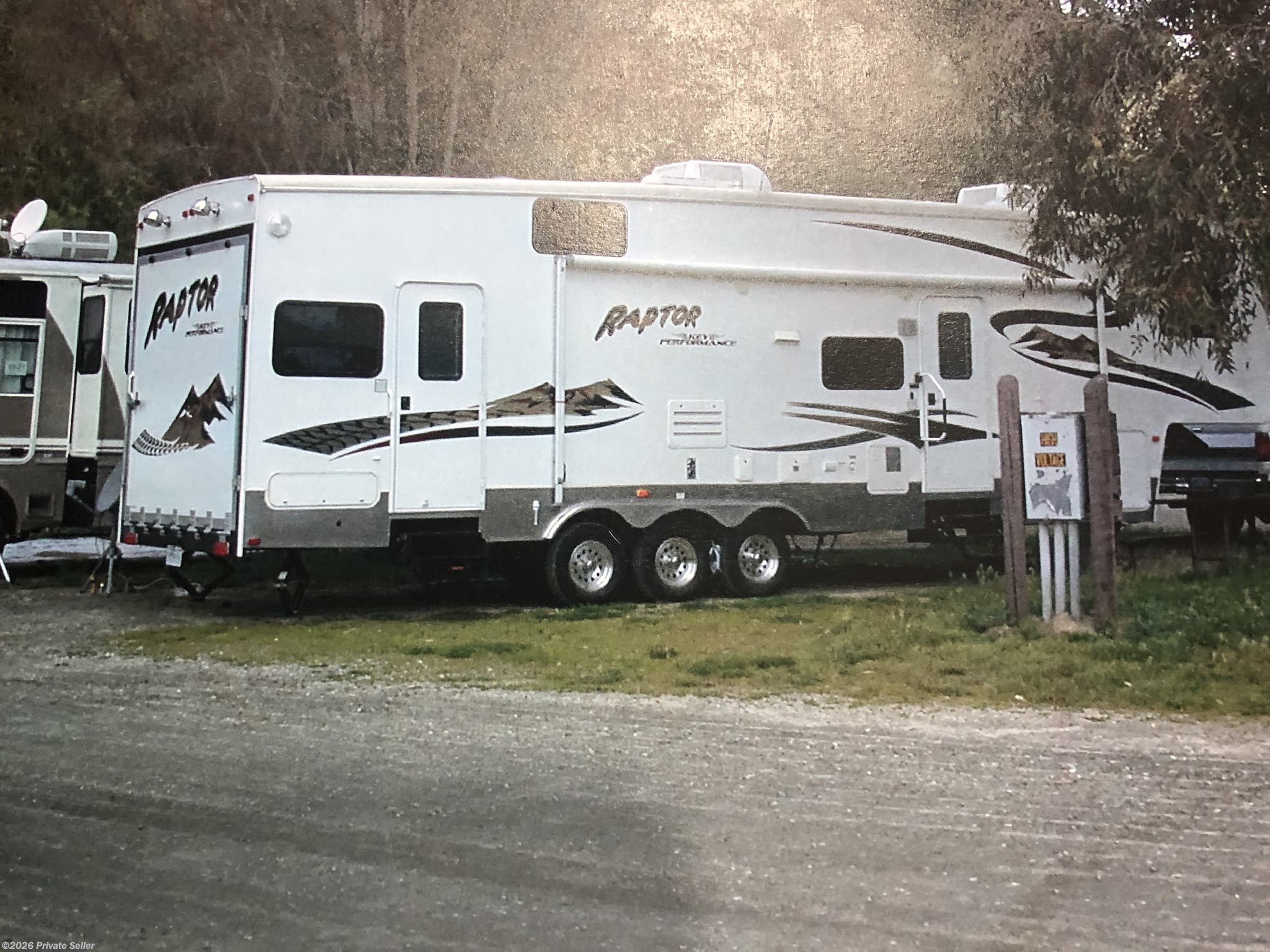 2005 Keystone Raptor 3512SS Toy Hauler # - For Sale in Harbor City, CA
