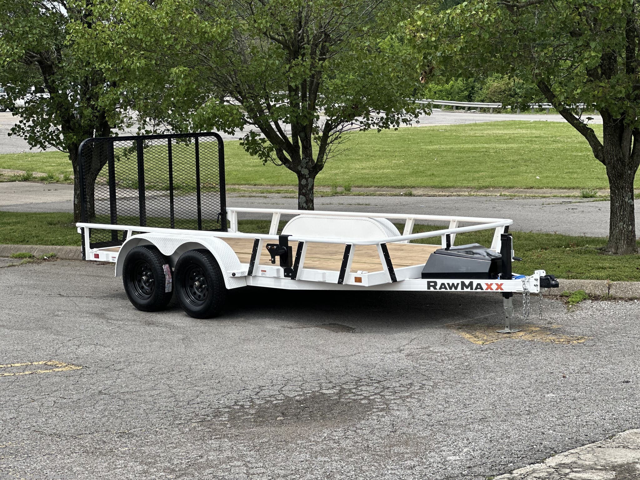 2025 RawMaxx 7X14 Open Utility Trailer Commercial Grade