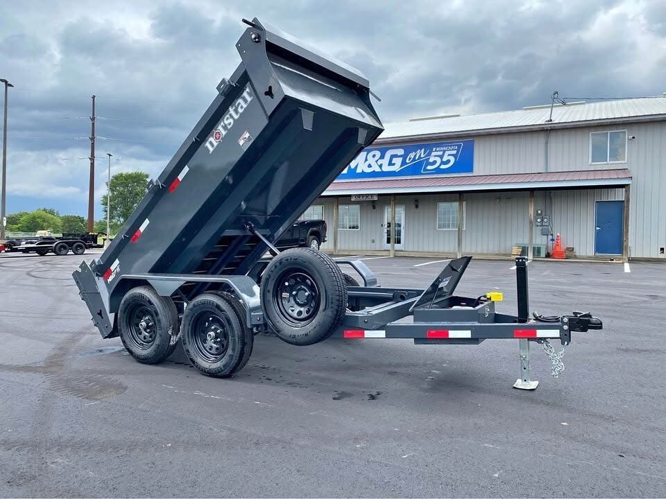 2026 NORSTAR DCB 5X10 7K DUMP TRAILER - GRAY