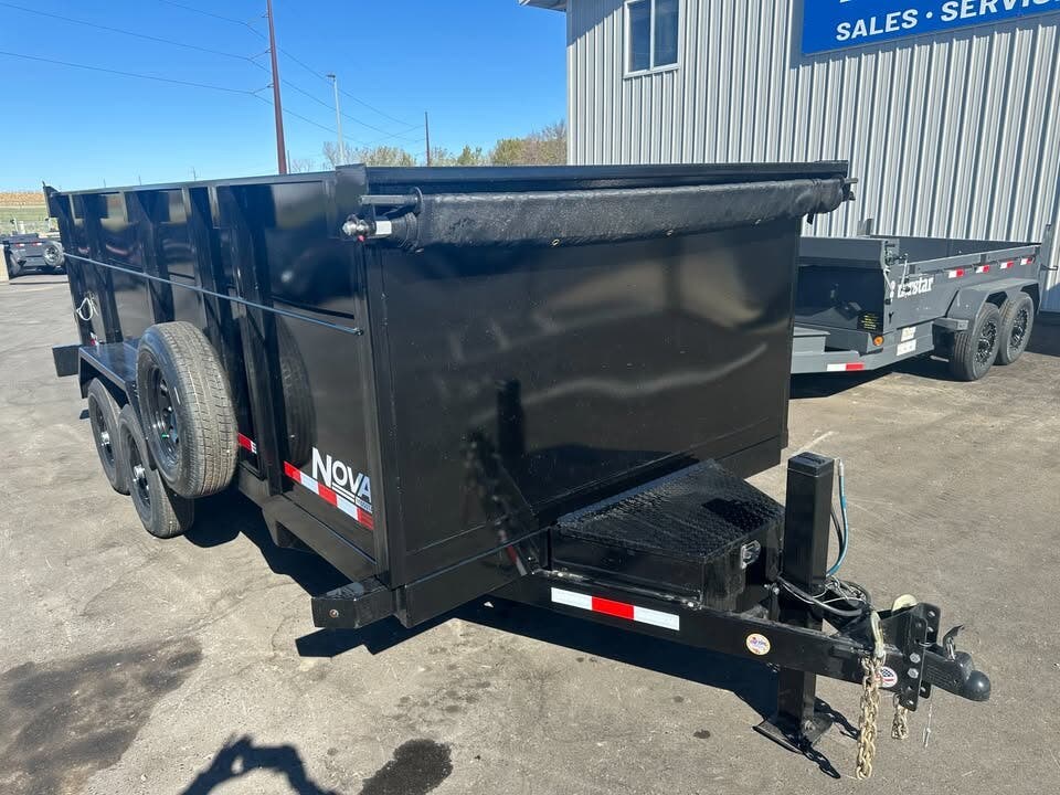 2026 MIDSOTA 82X16 14K NOVA DUMP TRAILER - 45" SIDES - BLACK