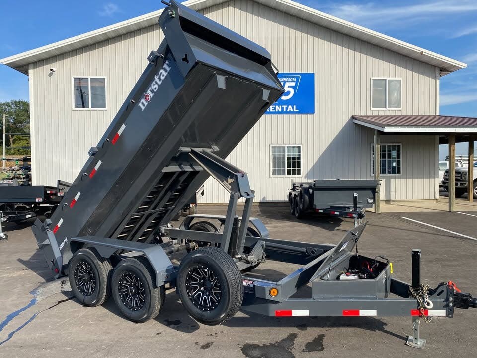 2026 NORSTAR DCB 72X12 10K DUMP TRAILER - GRAY