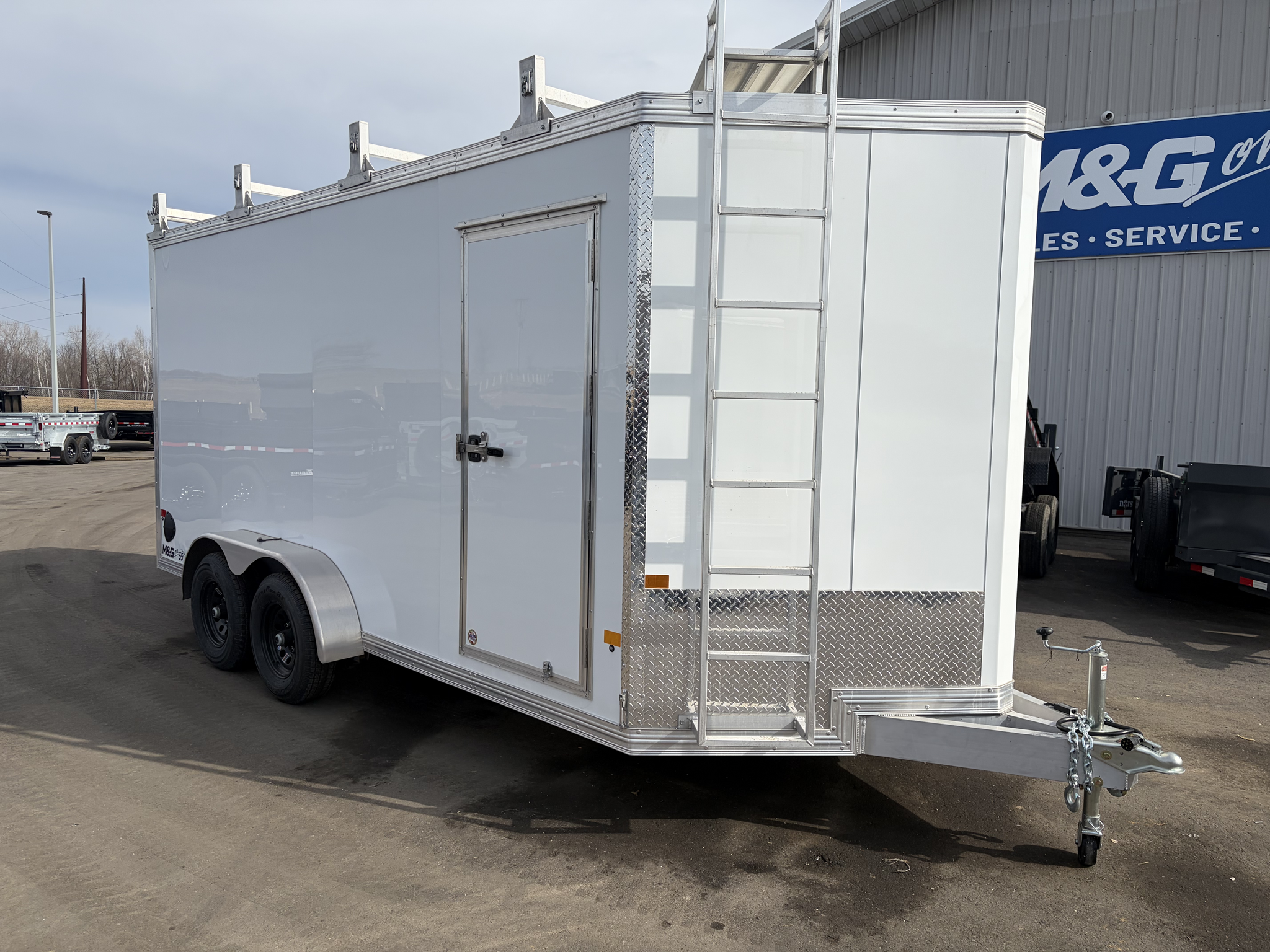 2026 EZ-HAULER 7X16 10K ALUMINUM ENCLOSED CONTRACTOR TRAILER - 6'10 ...