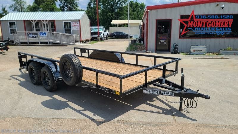 6x16 Utility Trailer for sale | New Stagecoach 83 X 16 TRAILER WITH ...