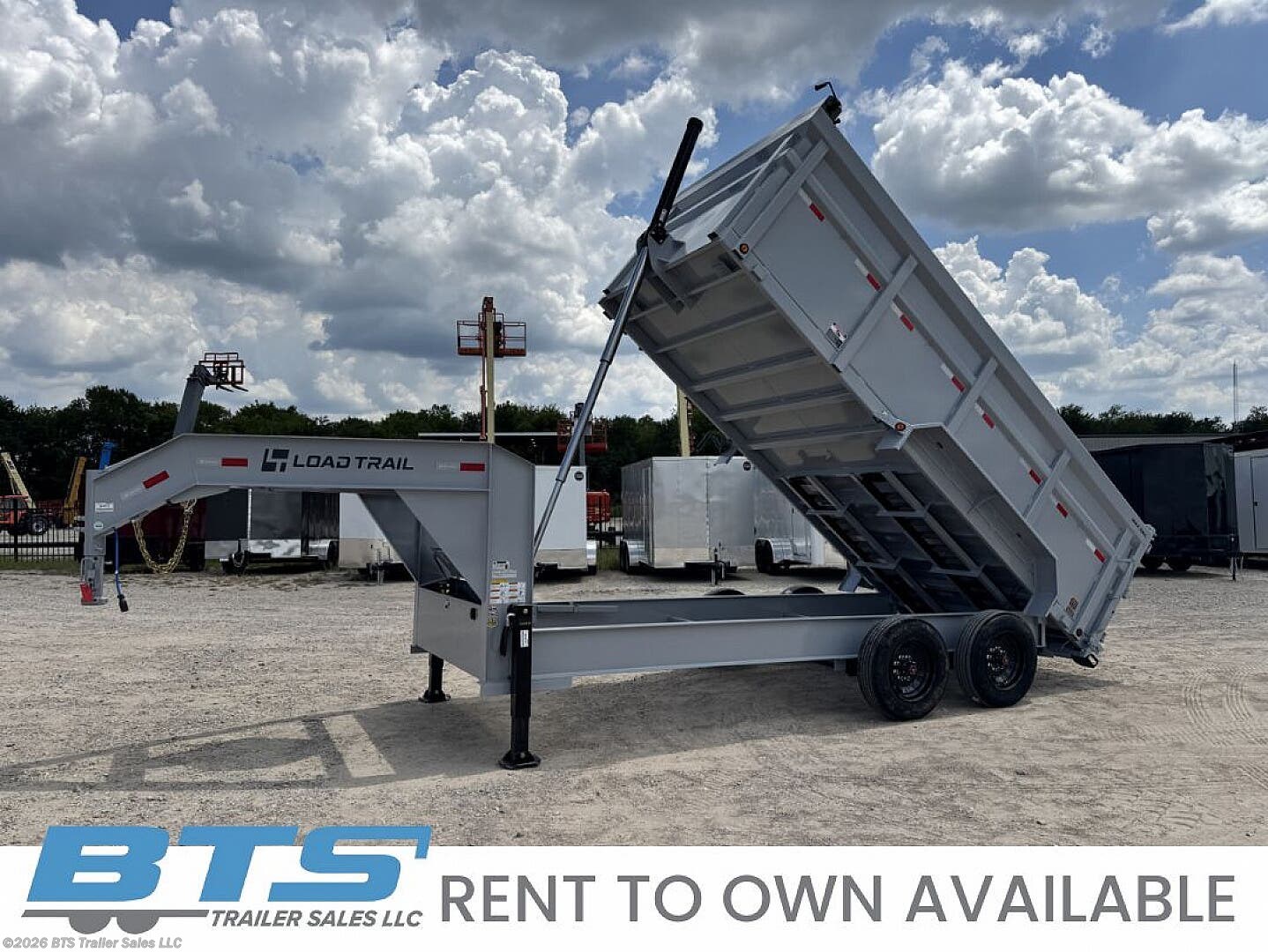 6x16 Dump Trailer for sale | New Load Trail HG 83X16X4 Gooseneck Dump ...