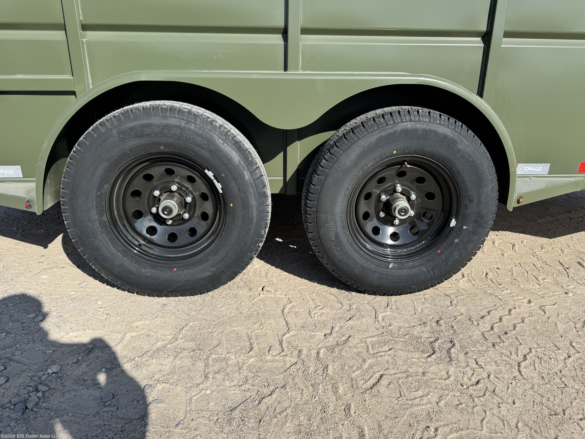 2026 Delco 6X16 Bumper Pull Livestock Trailer 6K Torsion Axle