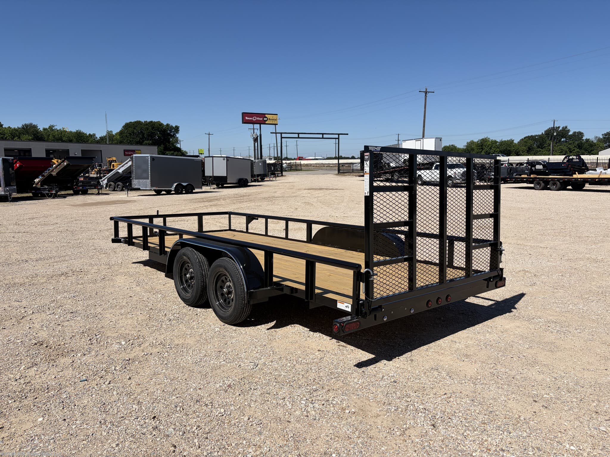 83x18 Utility Trailer for sale | New Top Hat Medium Pipe Utility MP ...