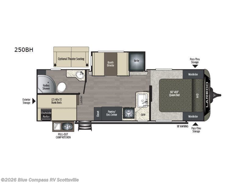 2019 Keystone Laredo 250BH RV for Sale in Scottsville, KY 42164 ...